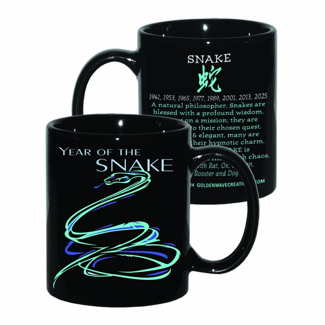 Complete Set of 12 Asian Oriental Chinese Coffee/tea Mug, Black Neon ...