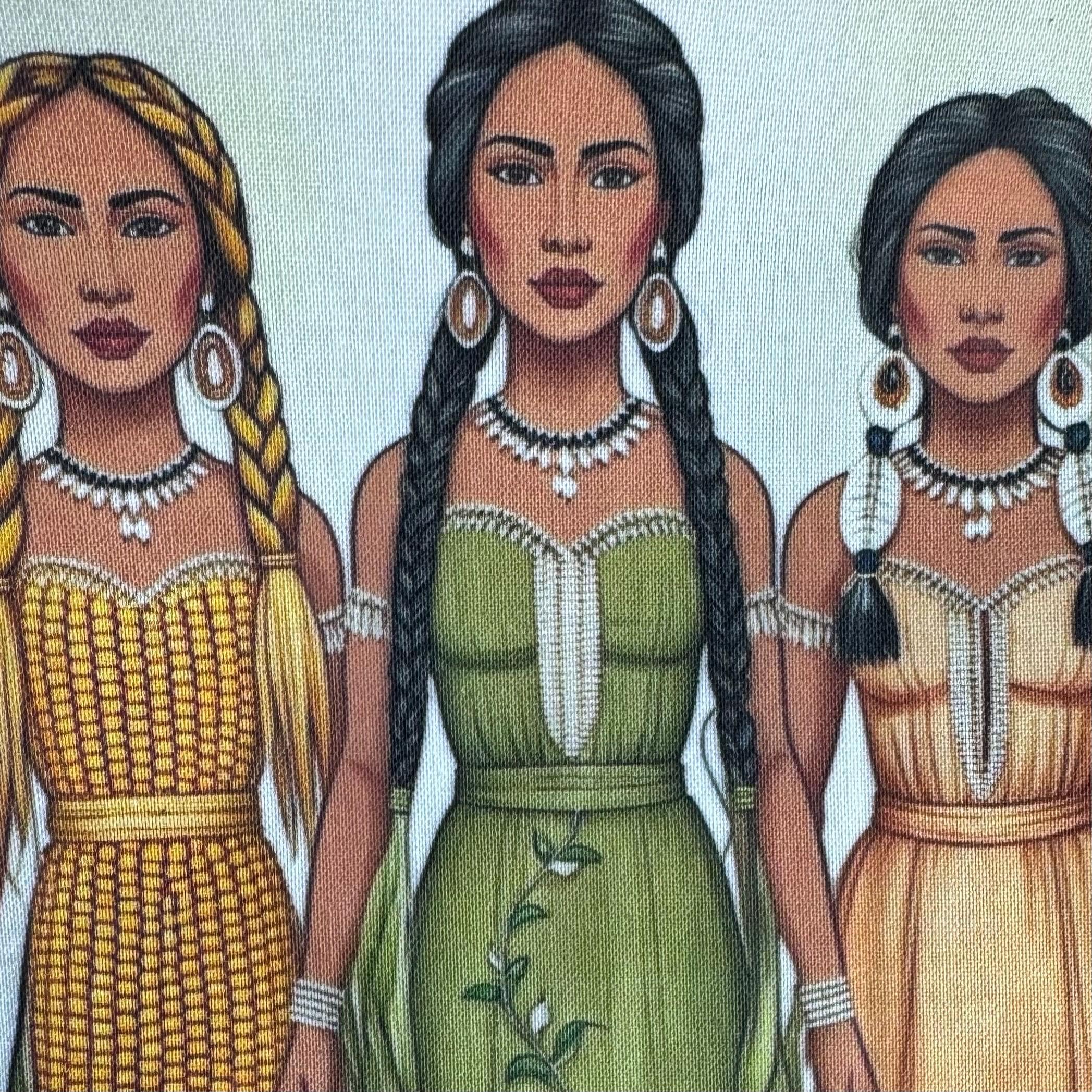 Three Sisters Appliqué – Corn, Beans & Squash | Haudenosaunee-inspired ...