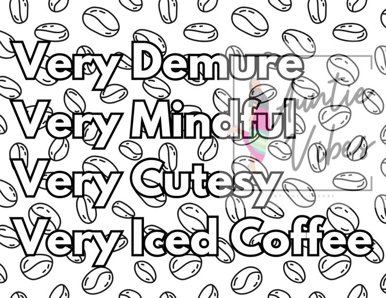 Native American Women & Coffee | Coloring Pages | Digital Download - Etsy