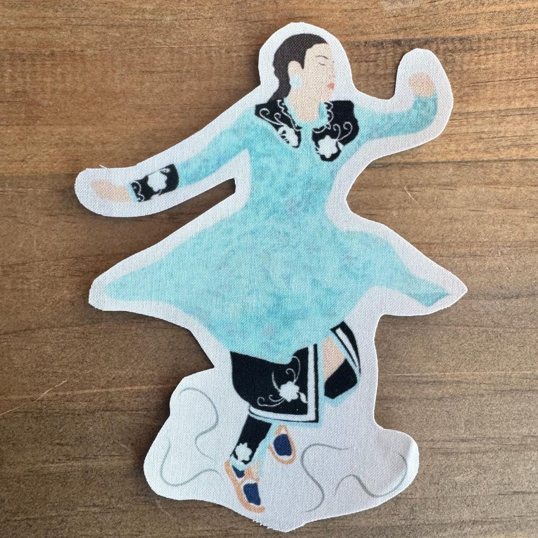 Smoke Dancer Native American Powwow Dancer Appliqués – - Etsy