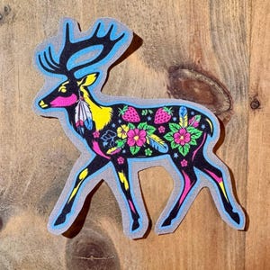 Deer/buck Appliqué – Native American Art Iron-on Patch - Etsy