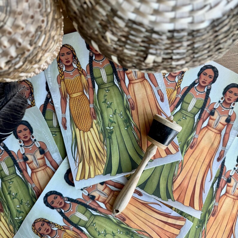 Three Sisters Appliqué – Corn, Beans & Squash | Haudenosaunee-inspired ...