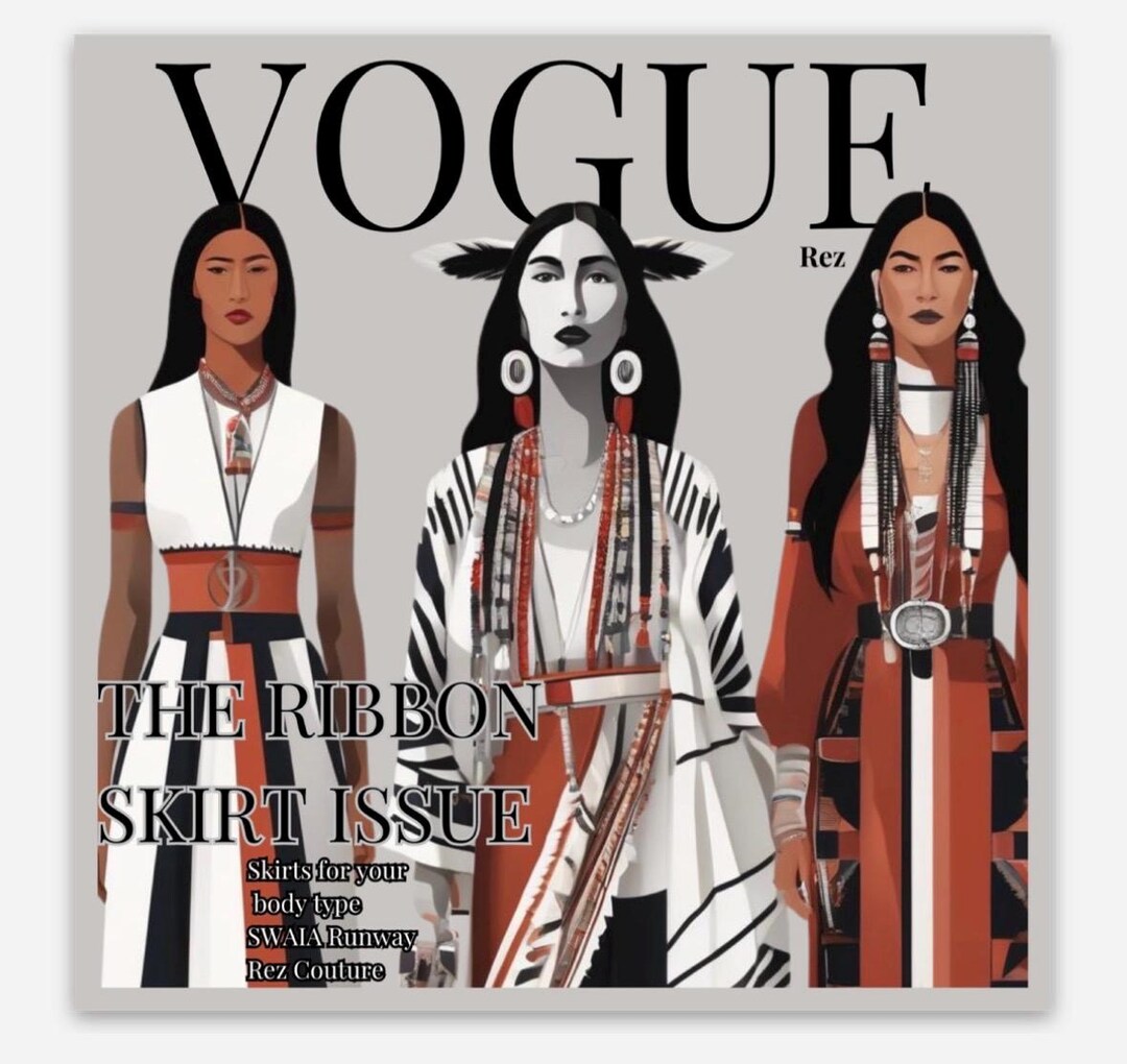 Native American auntie Sticker 3-inch Die-cut Vinyl Sticker Indigenous ...