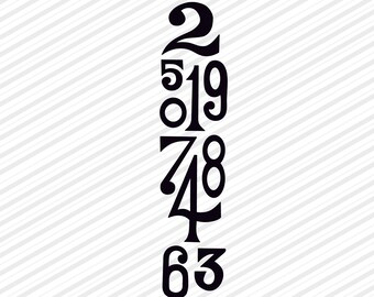It's a Small World SVG Cutting File Its a Small World Numbers - Etsy