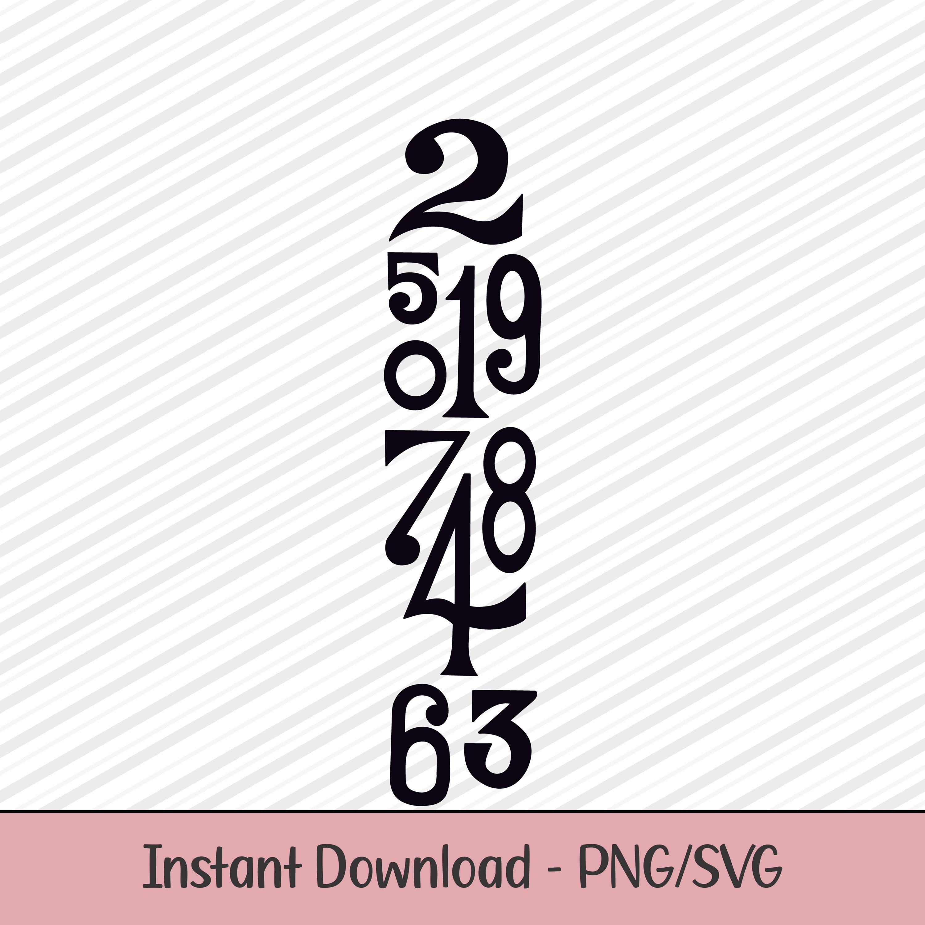 It's a Small World Numbers - SVG Cutting File - Cricut Silhouette Files ...