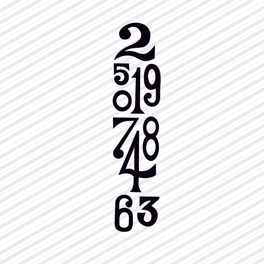 It's a Small World Numbers SVG Cutting File Cricut Silhouette Files - Etsy