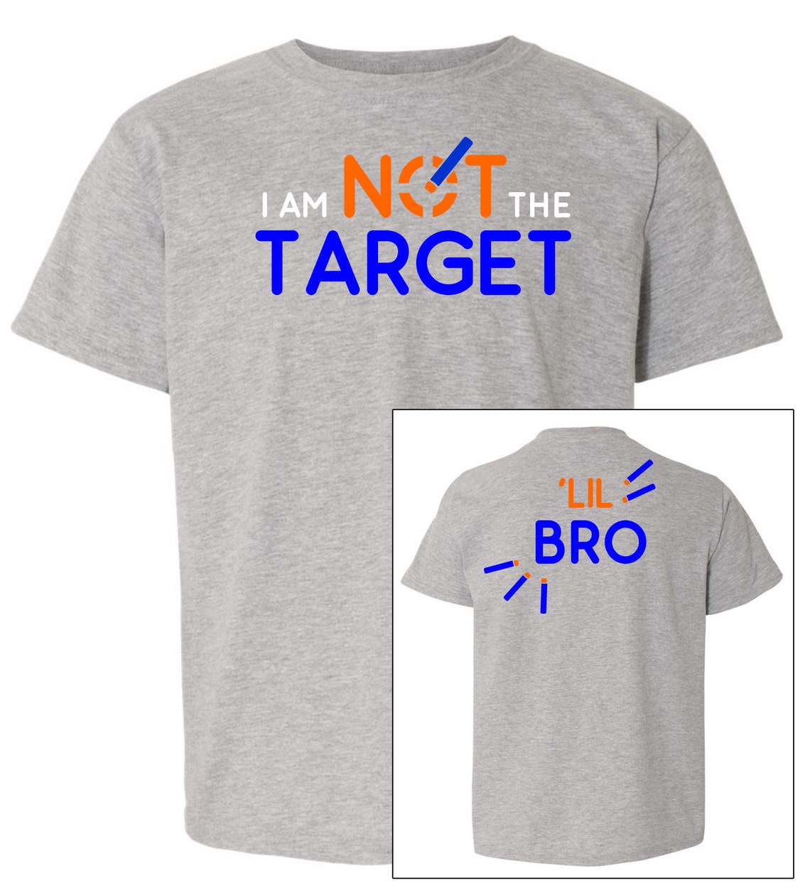 I Am NOT the Target Kid's NERF Birthday Sibling's - Etsy