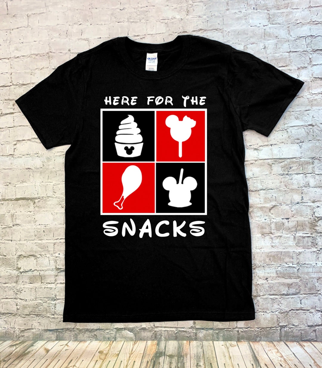 Here for the Snacks Disney Themed Shirt | Favorite Disney Snacks Shirt ...