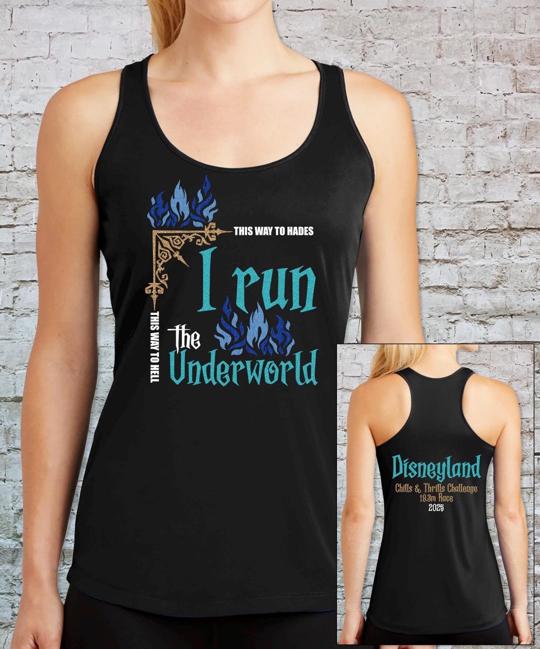 Disney Themed Hercules I Run the Underworld Race Shirt - Etsy