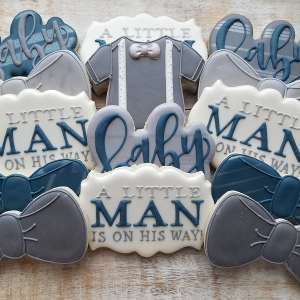 Little Man Cookies - Etsy