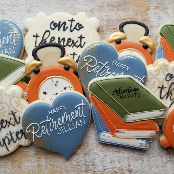 Retirement Cookies - Etsy