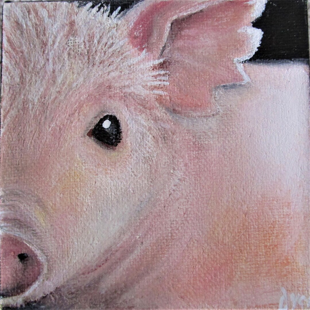 Soul of a Piglet | DIGITAL DOWNLOAD, Pig Printable, Pig Wall Art, Pig ...