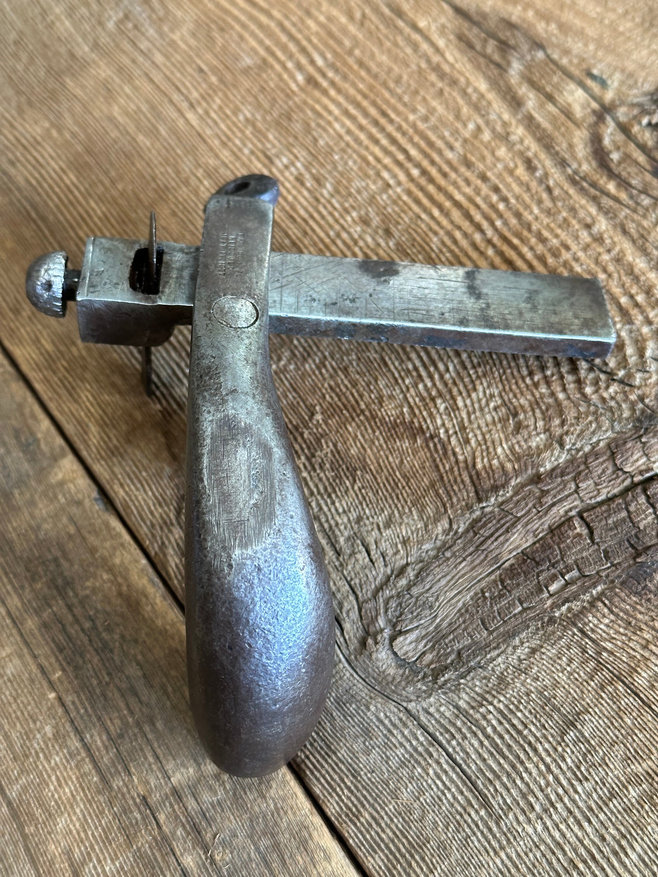 Vintage Leather Work Steel Draw Gauge With 4 Bar - Etsy