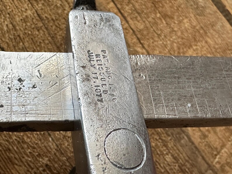 Vintage Leather Work Steel Draw Gauge With 4" Bar - Etsy