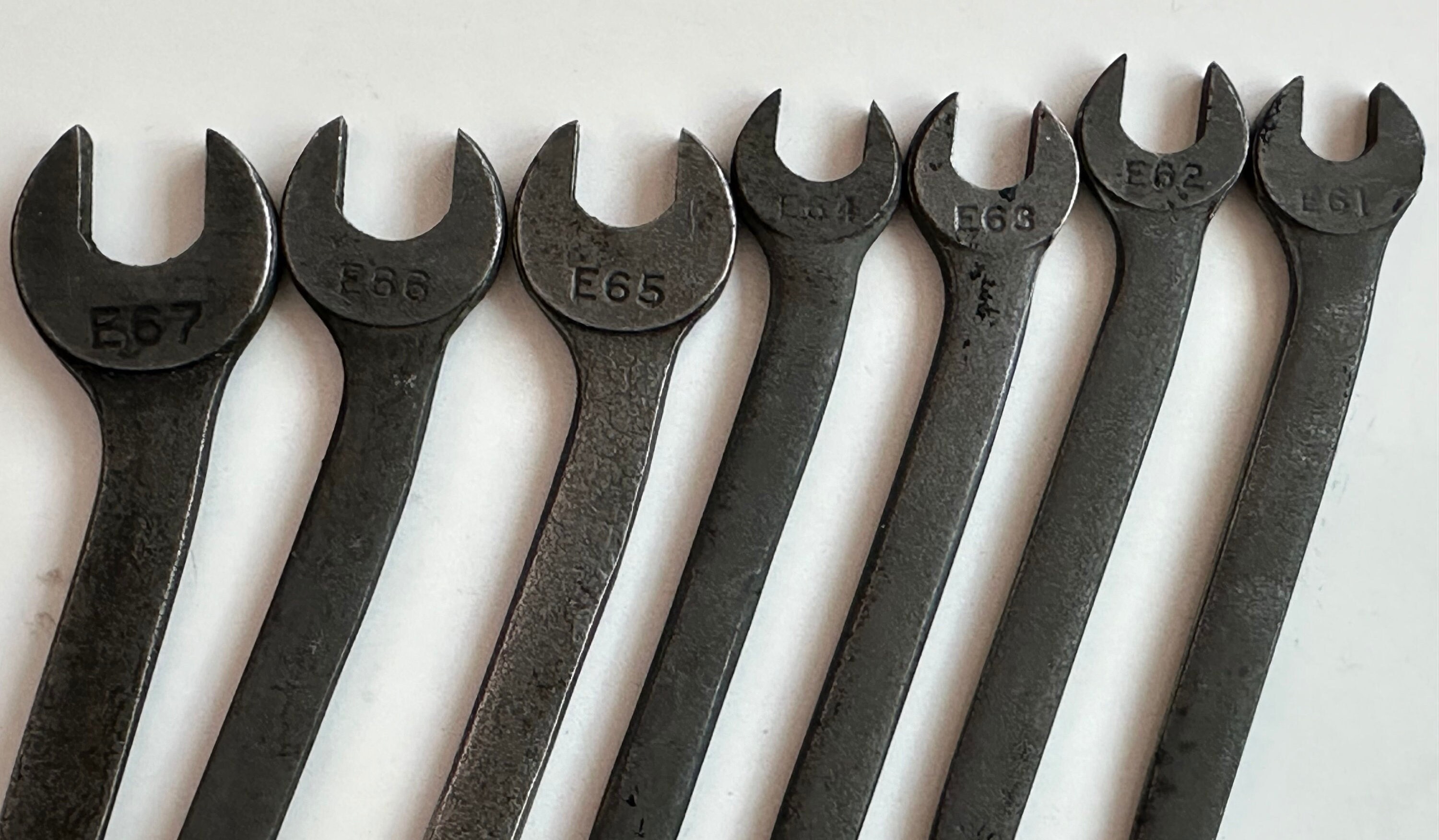 1940s Rollup Set of 7 Duro Chrome Ignition Wrenches - Etsy