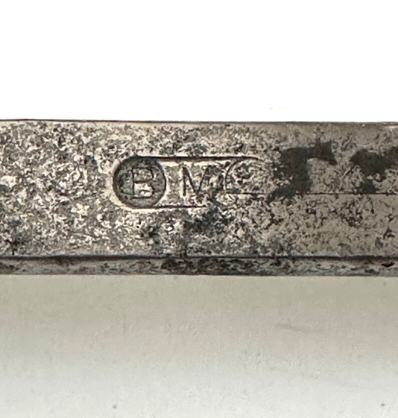 Vintage BM Co Bearing Scraper With Wooden Handle - Etsy