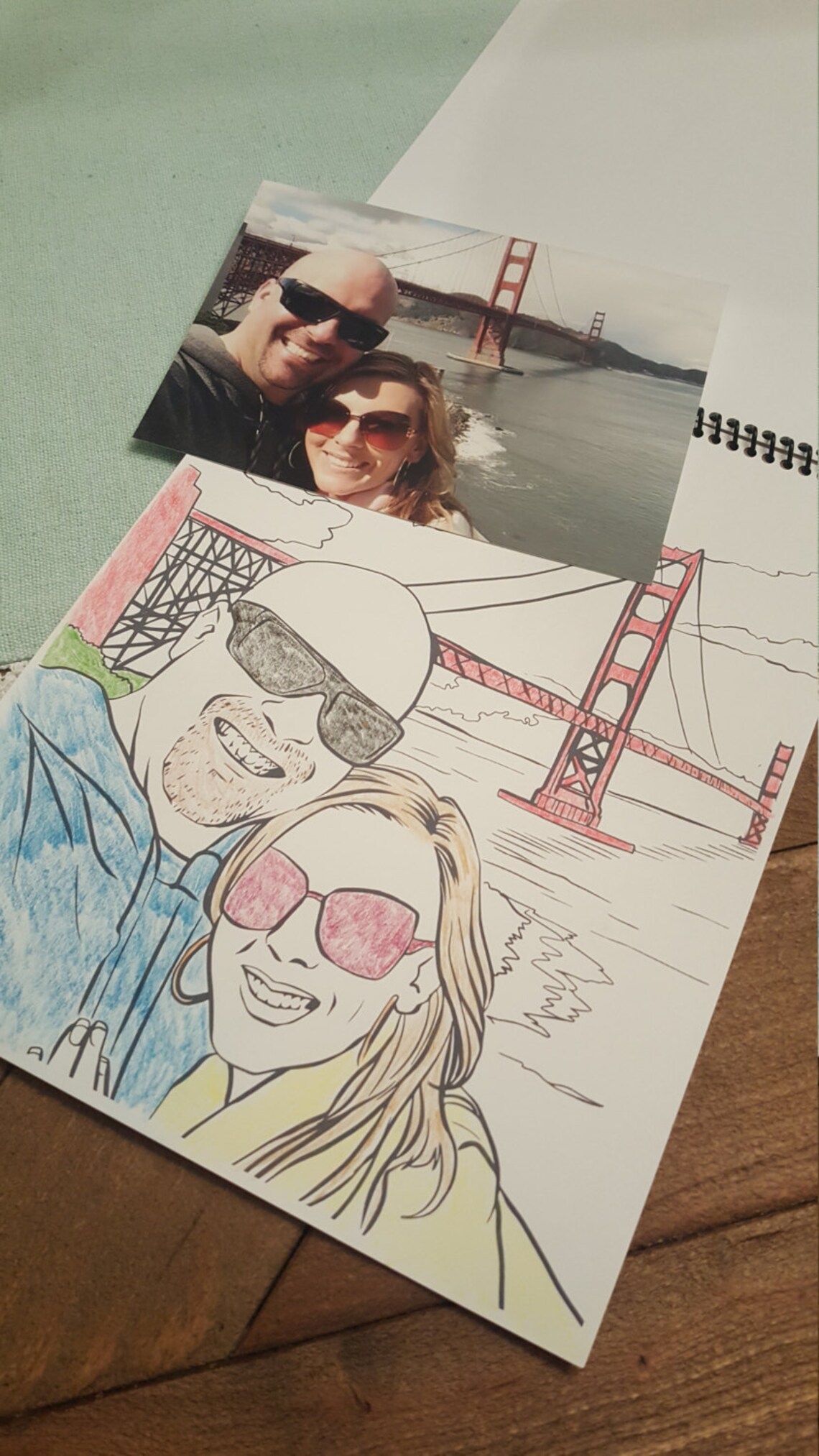 Custom Coloring Books Make Great Christmas Gifts Turn Your - Etsy