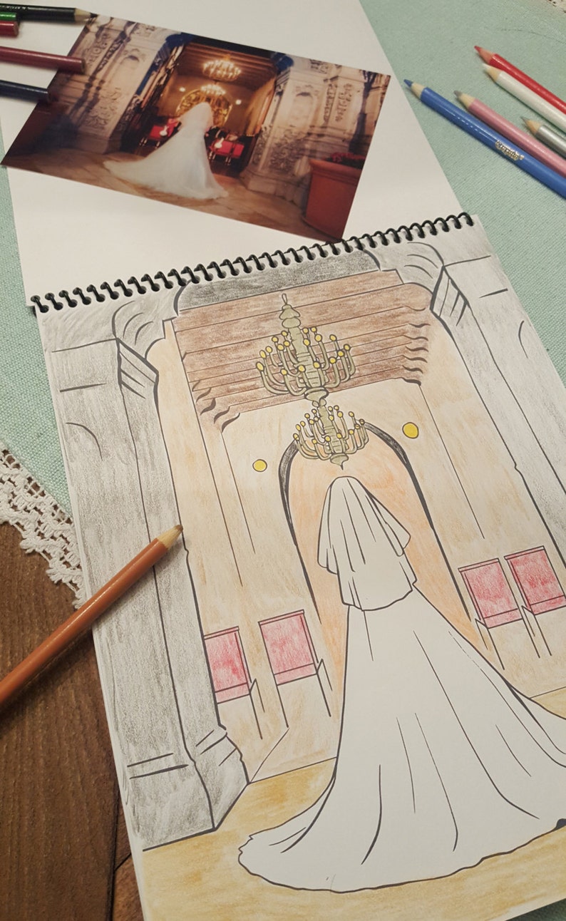 Custom Coloring Books Make Great Christmas Gifts Turn Your - Etsy