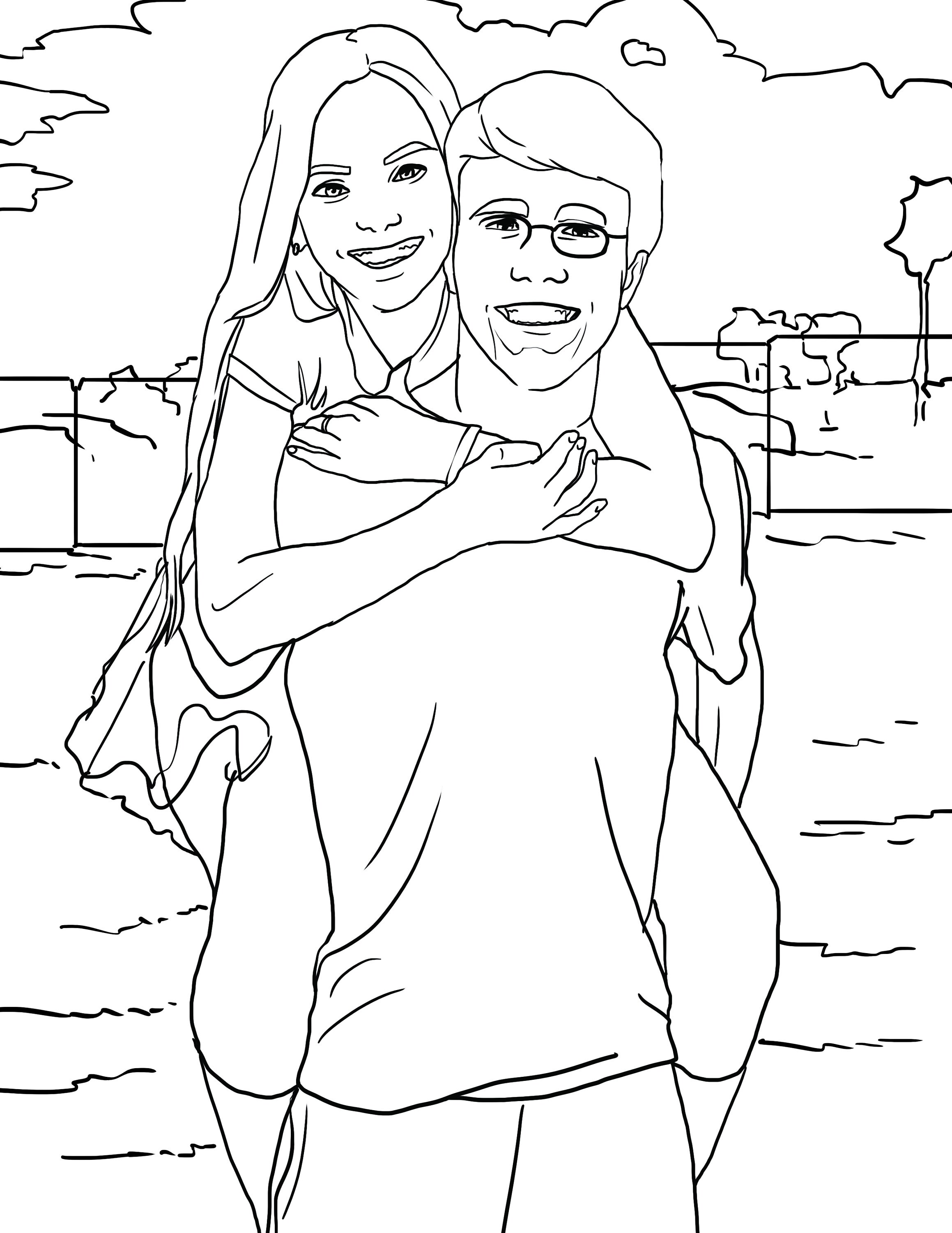 Create Your Own Coloring Book Custom Coloring Book Etsy