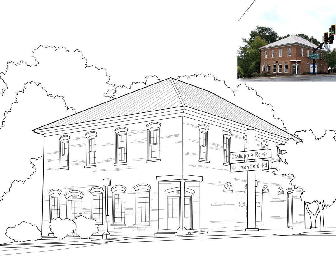 First Home Illustration | Digital Print | Realtor Closing Gift | Custom ...