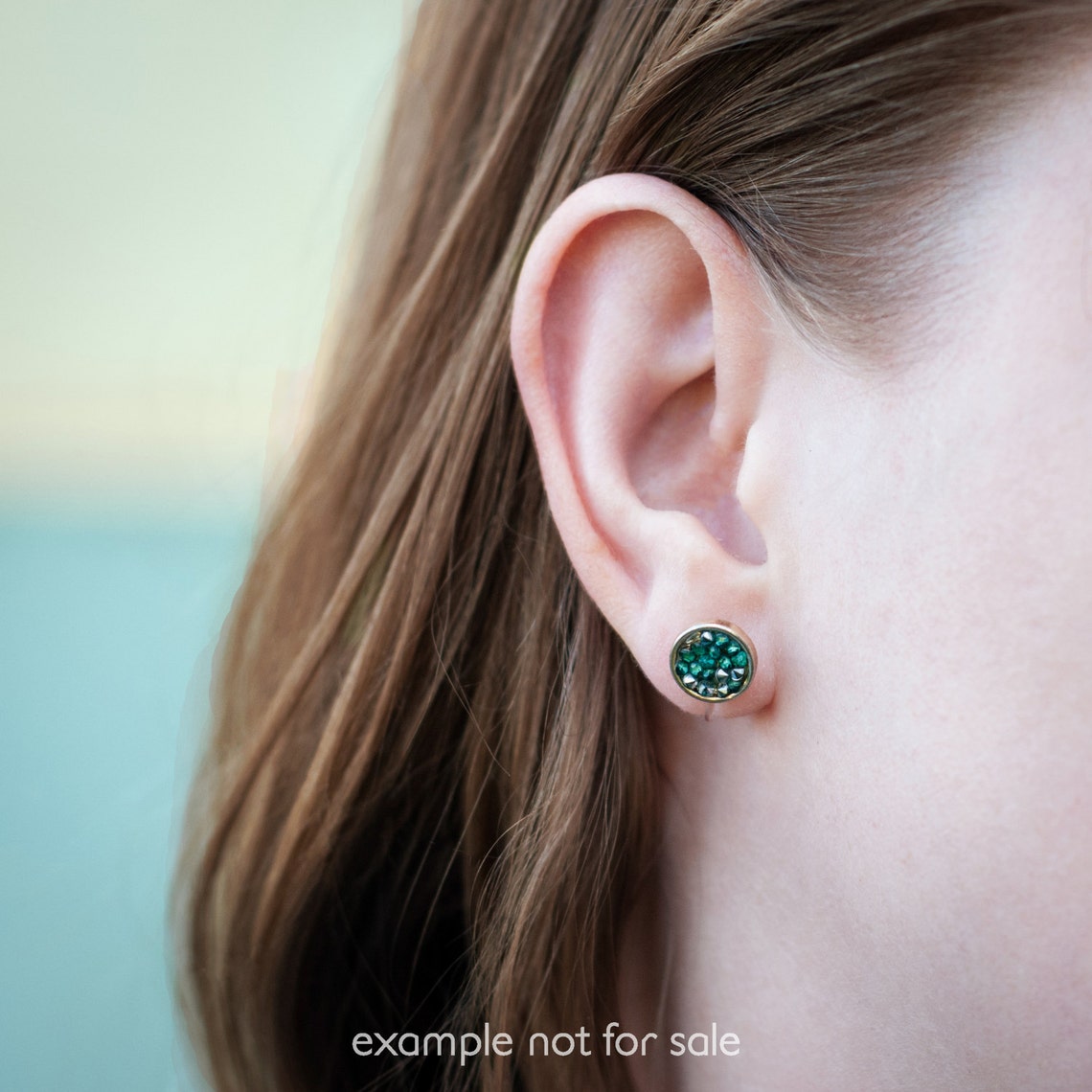 Pair of Invisible Clip on Earring Findings Double Sided for - Etsy