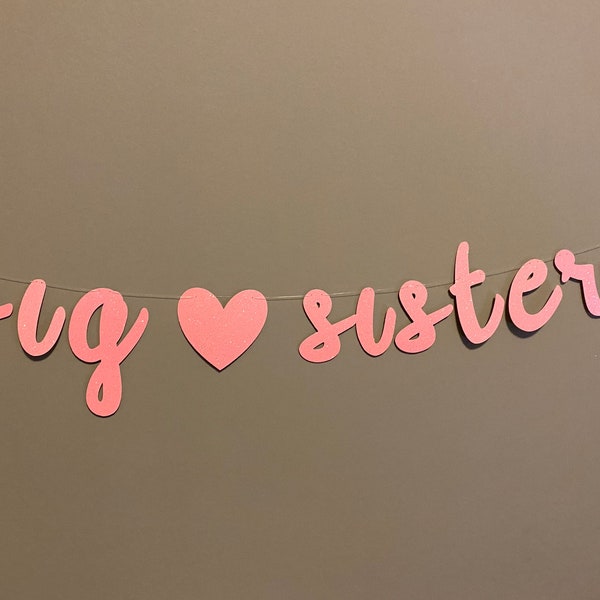 Sister Banner - Etsy