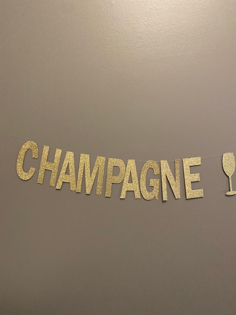 Champagne Problems Banner Champagne Problems Champagne - Etsy
