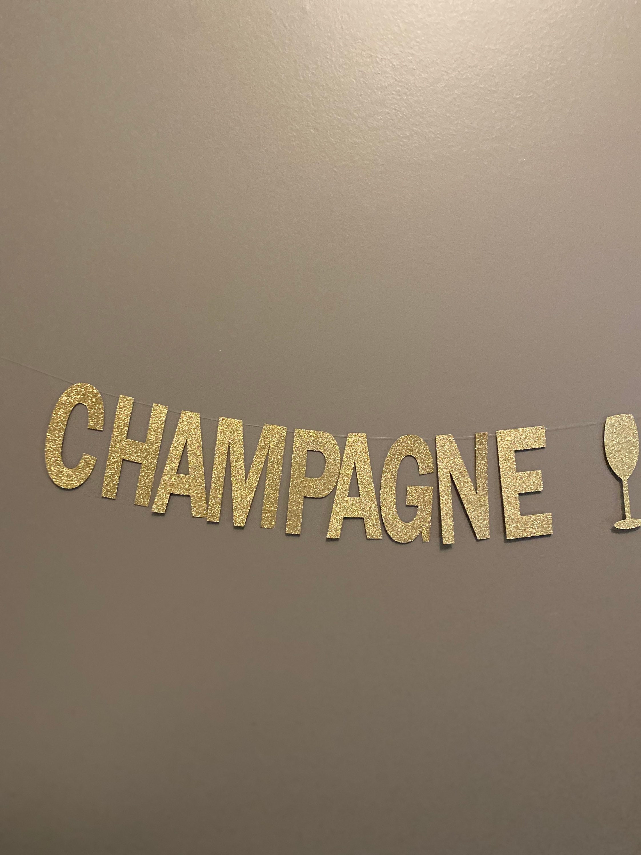 Champagne Problems Banner Champagne Problems Champagne - Etsy