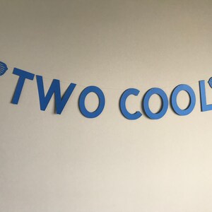 Two Cool Banner, Two Cool Birthday, Sunglasses Banner, Sunglasses Party ...