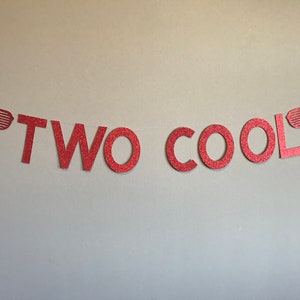 Two Cool Banner, Two Cool Birthday, Sunglasses Banner, Sunglasses Party ...