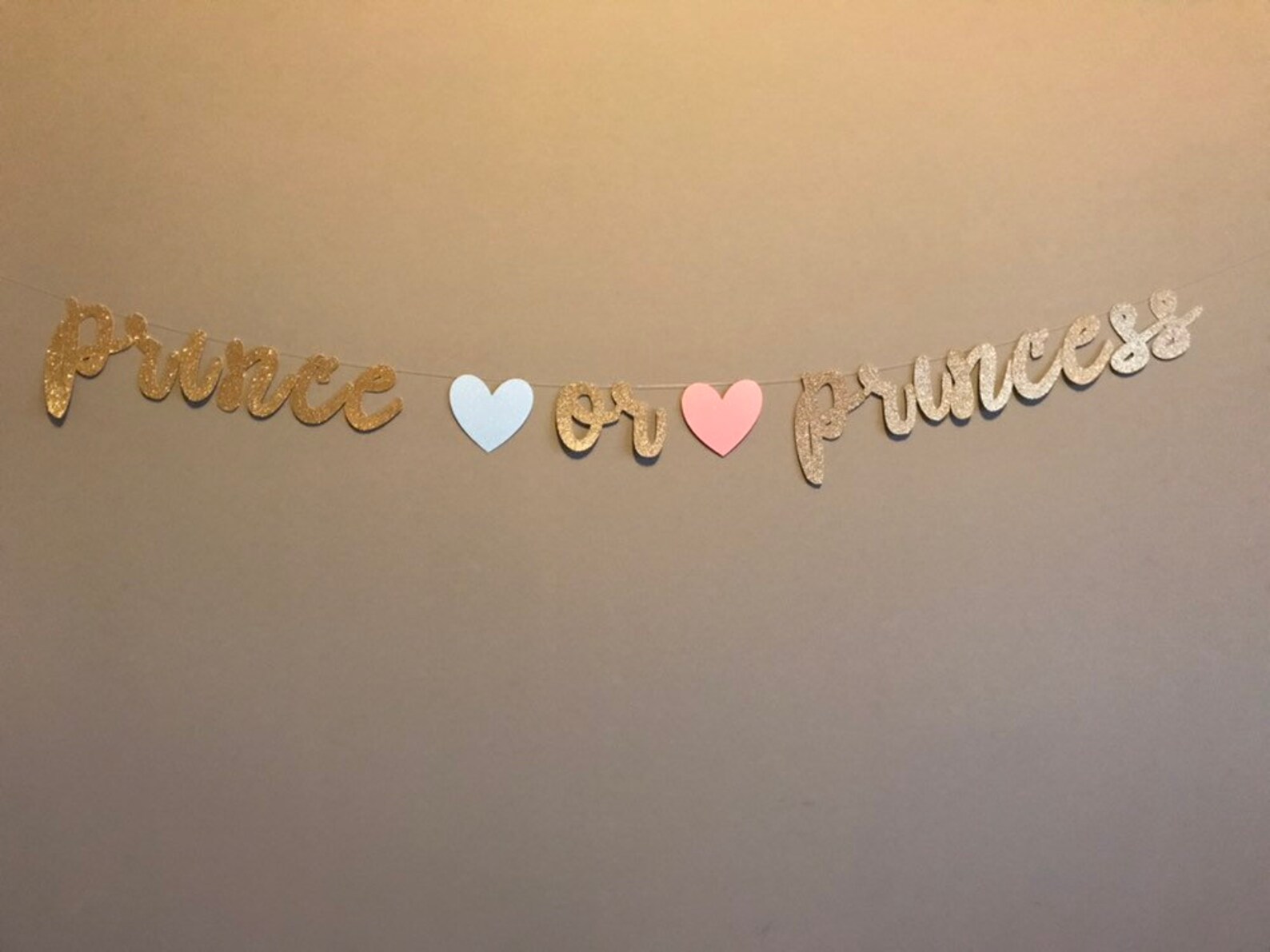 Prince or Princess Banner Prince or Princess Sign Prince | Etsy