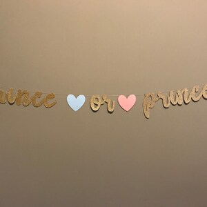 Prince or Princess Banner, Prince or Princess Sign, Prince Princess ...