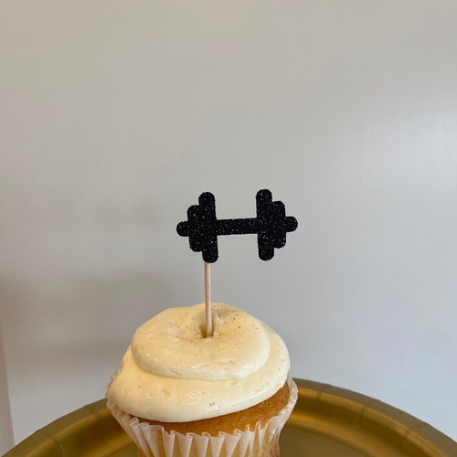 Custom Dumbbell Banner Fitness Party Decor Weightlifter - Etsy