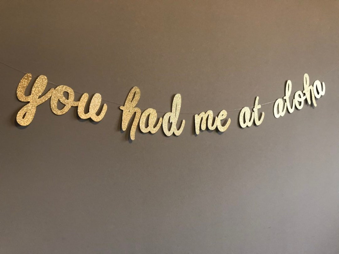 You Had Me at Aloha, Hawaii Wedding, Tropical Wedding, Summer Wedding ...