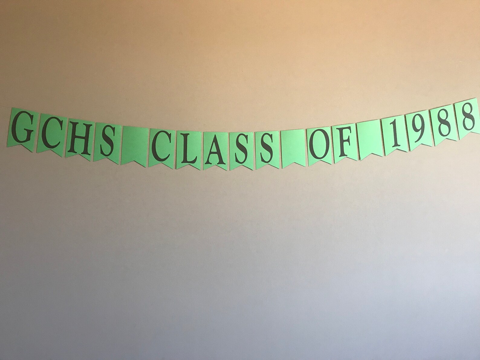 Graduation Decor Graduation Pennant Banner Custom Banner - Etsy