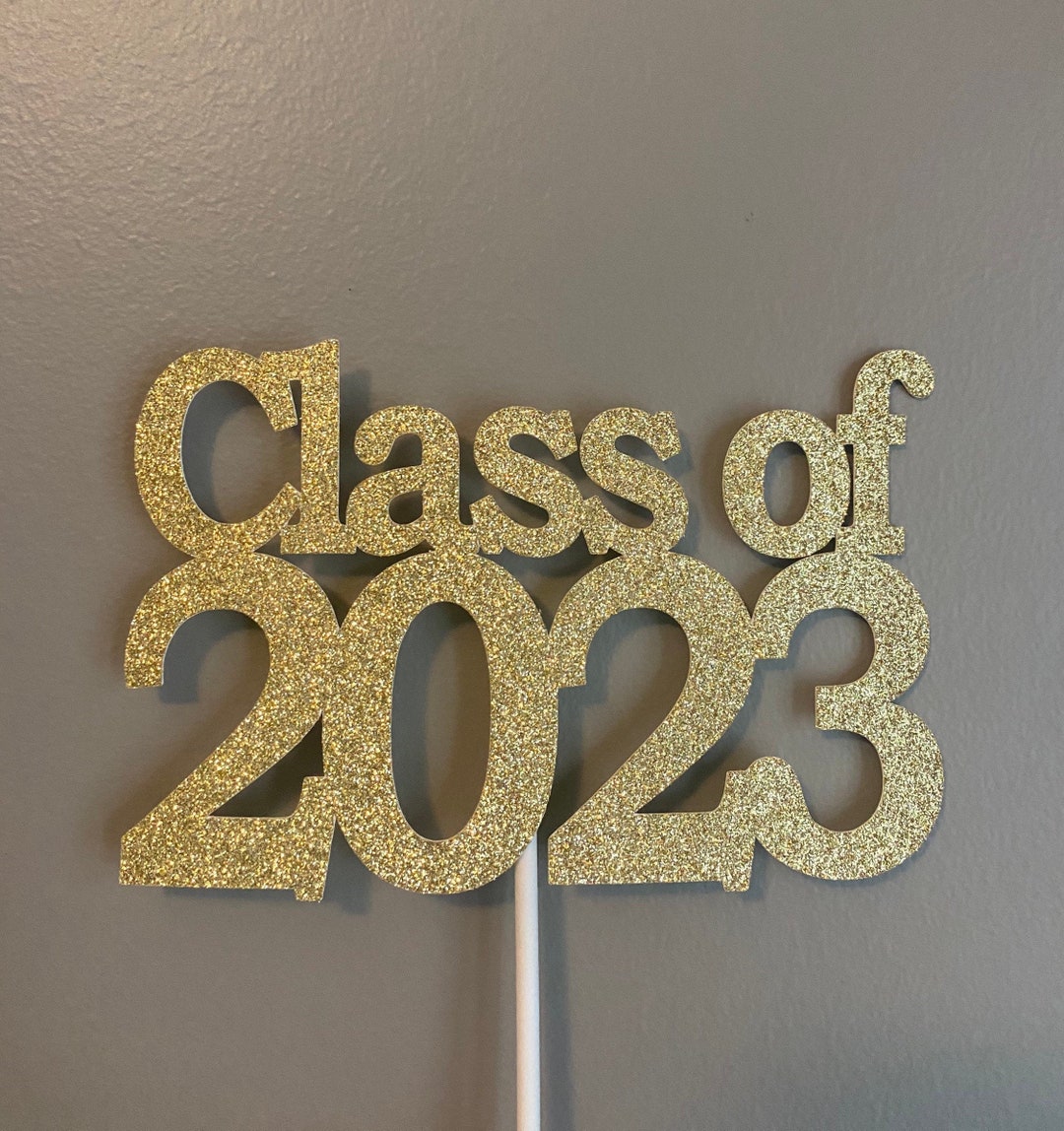 Class of 2024 Cake Topper, Class of 2024 Cake Top, 2024 Graduation Cake ...