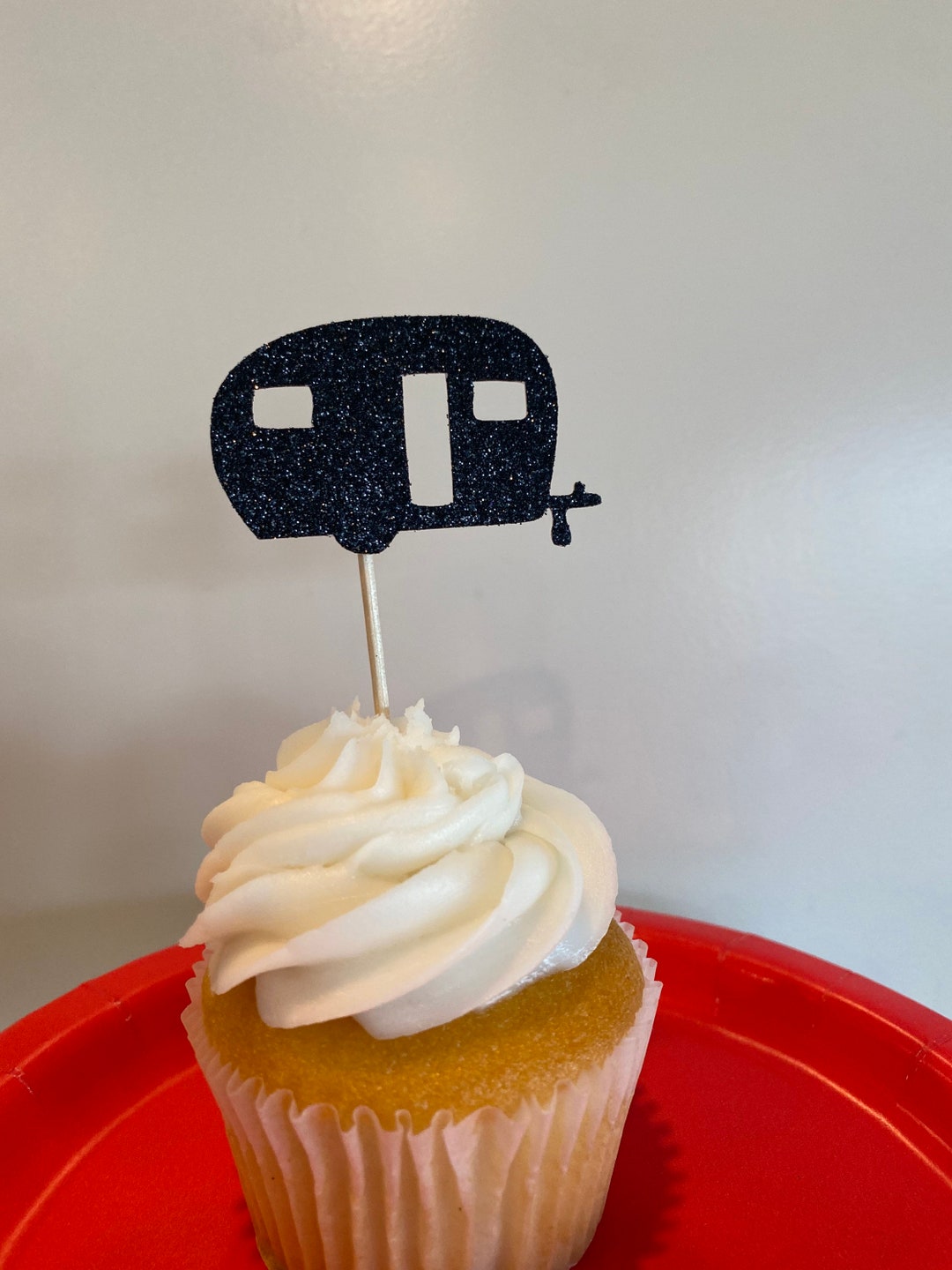 Camper Cupcake Toppers: RV Camping Party Decorations - Etsy