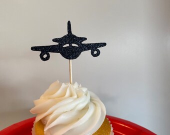 Military Jet Cupcake Toppers - Etsy