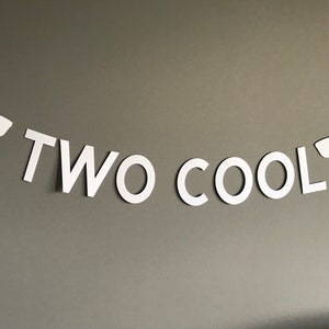 Two Cool Banner, Two Cool Birthday, Sunglasses Banner, Sunglasses Party ...