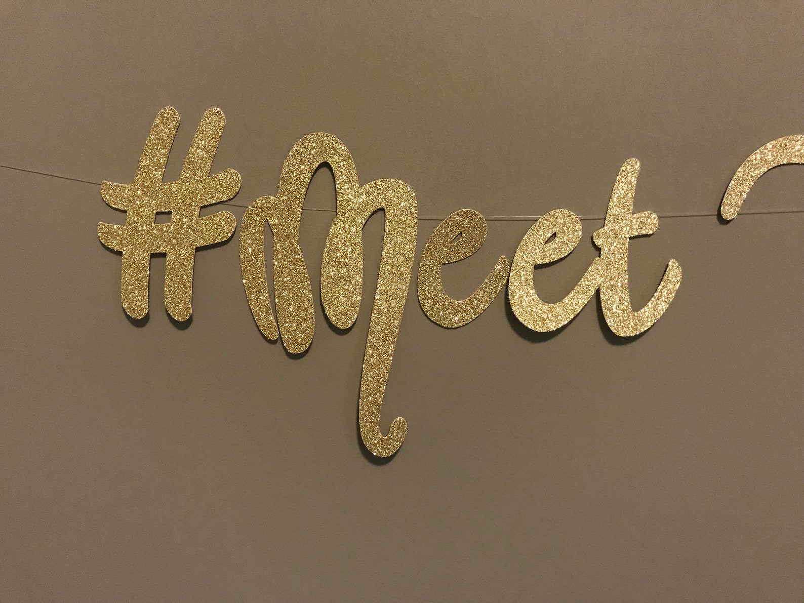 Custom Wedding Hashtag Banner Wedding Banner Hashtag - Etsy