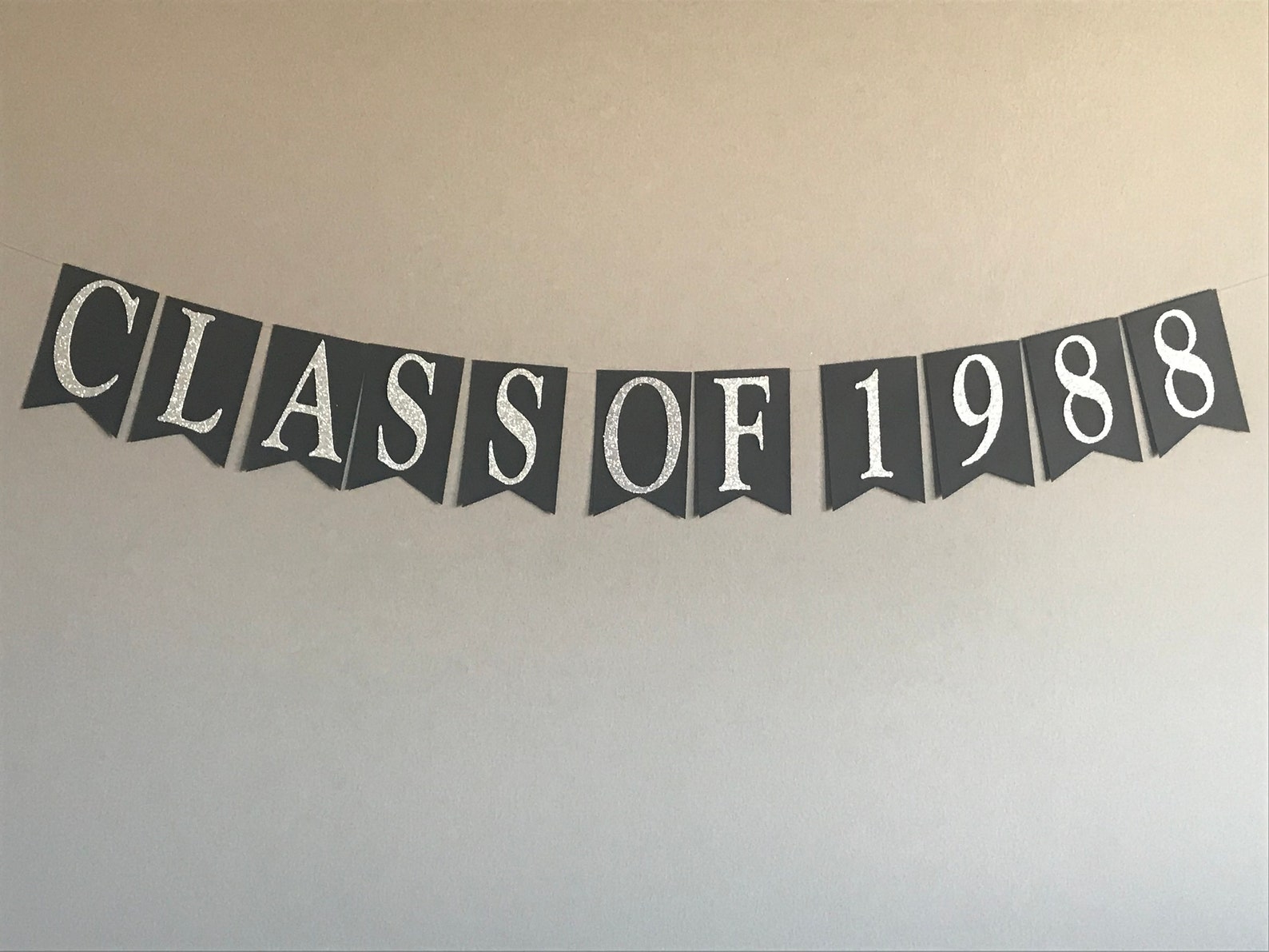 Graduation Decor Graduation Pennant Banner Custom Banner - Etsy