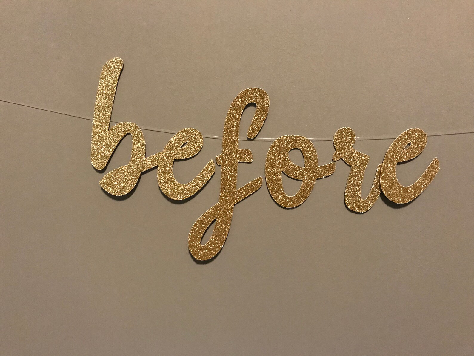 Last Fling Before the Ring Banner: Glitter Bachelorette Party Decor - Etsy