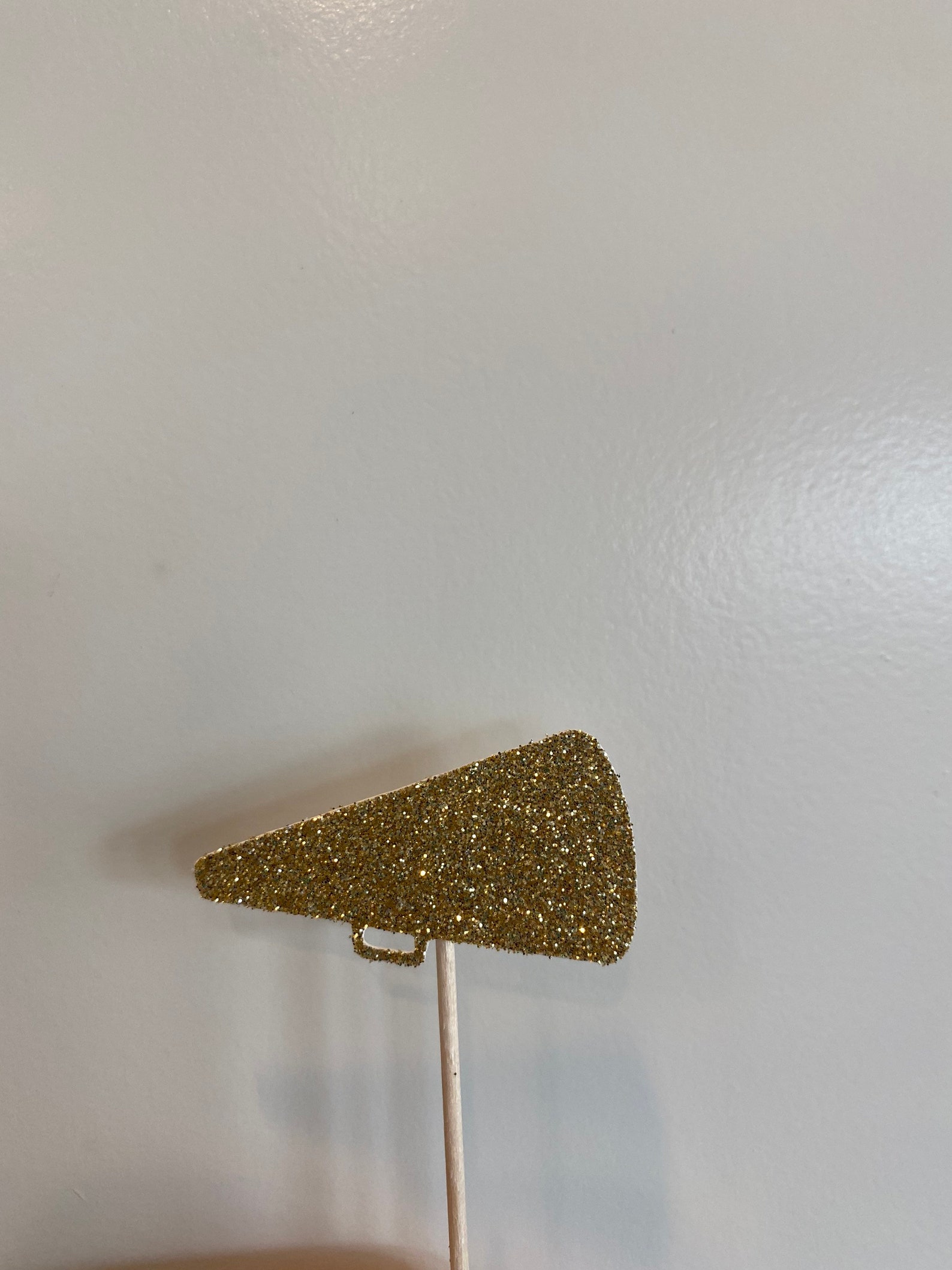 Megaphone Cupcake Toppers Cheerleading Food Picks Cheer | Etsy