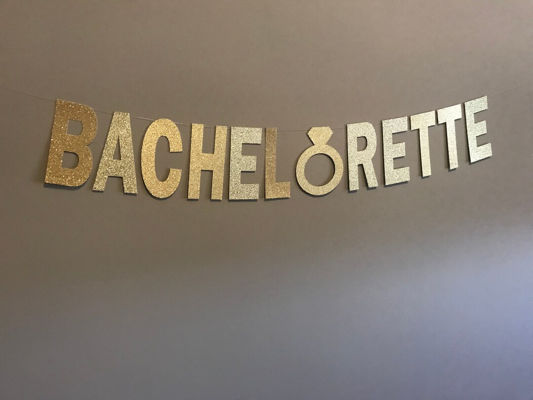 Bachelorette Banner, Bachelorette Party Banner, Bachelorette Decor ...