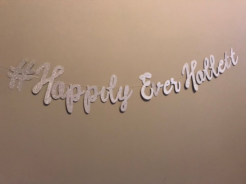 Custom Wedding Hashtag Banner Wedding Banner Hashtag - Etsy