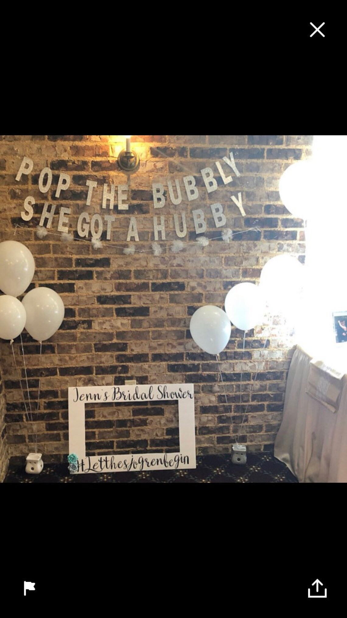 Pop The Bubbly Shes Getting A Hubby Banner Bachelorette Etsy