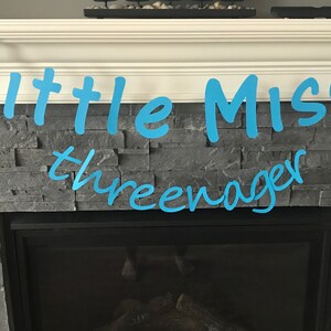 Little Miss Threenager Birthday, Threenager Banner, Threenager Party ...