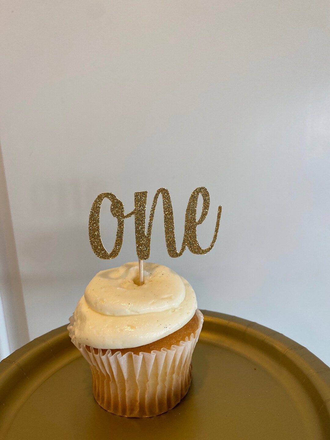 First Birthday Cupcake Toppers, 1st Birthday Cupcake Toppers, One ...