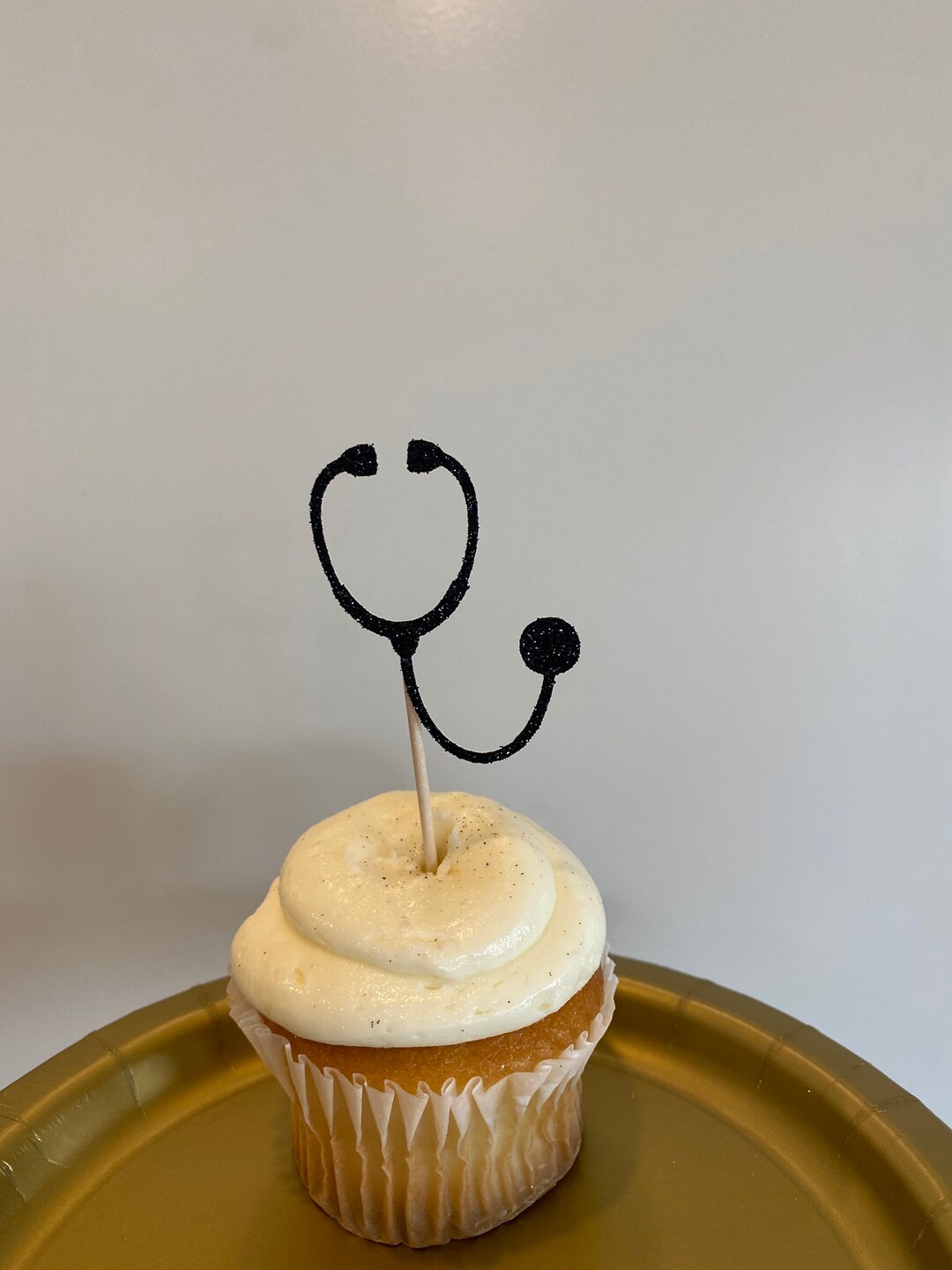 Stethoscope Cupcake Toppers, Doctor Cupcake Toppers, Nurse Cupcake ...