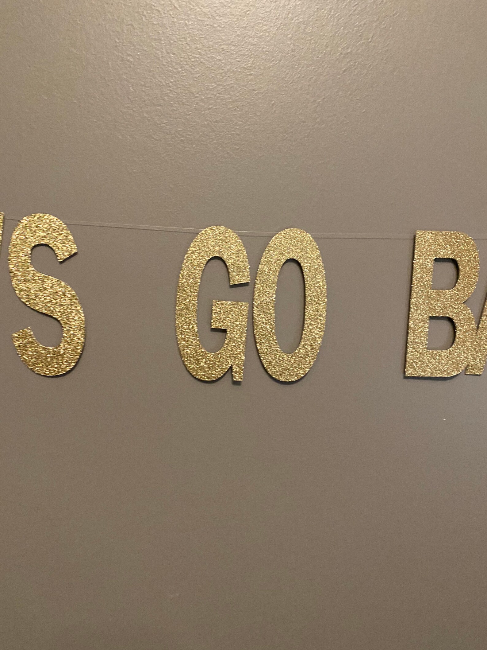 Let's Go Bananas Banner: Glitter Monkey Party Decorations - Etsy
